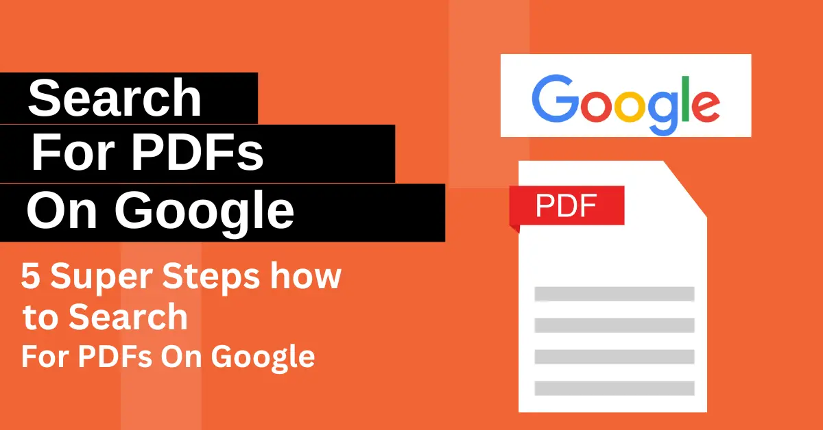 How to Search for PDFs on Google - Azeem Ahmad
